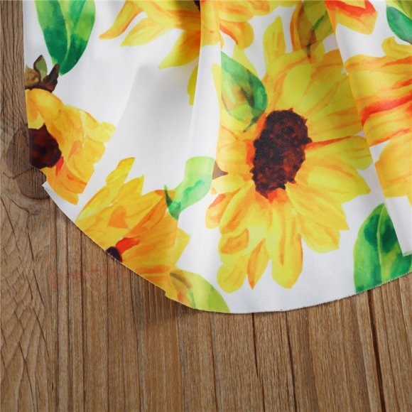 Swim | Sunflower Girls Yellow Bikini Swimsuit | Poshmark